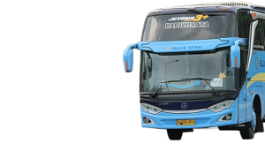 Bus Blue Star - Sewa Bus Pariwisata Jakarta Bekasi Cikarang