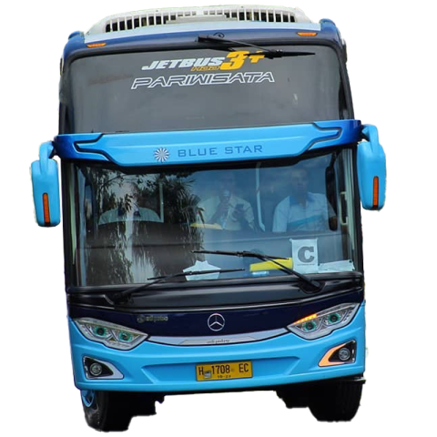 Bus Blue Star - Sewa Bus Pariwisata Jakarta Bekasi Cikarang